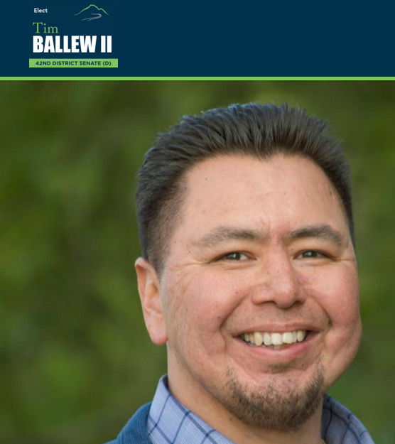 Tim Ballew II announces candidacy for the Washington State Senate in ...