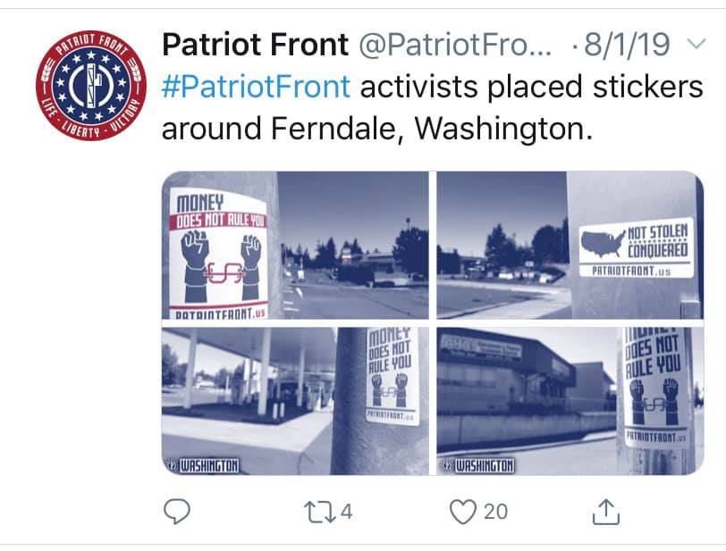 Numerous news stories reporting recent distribution of white ...